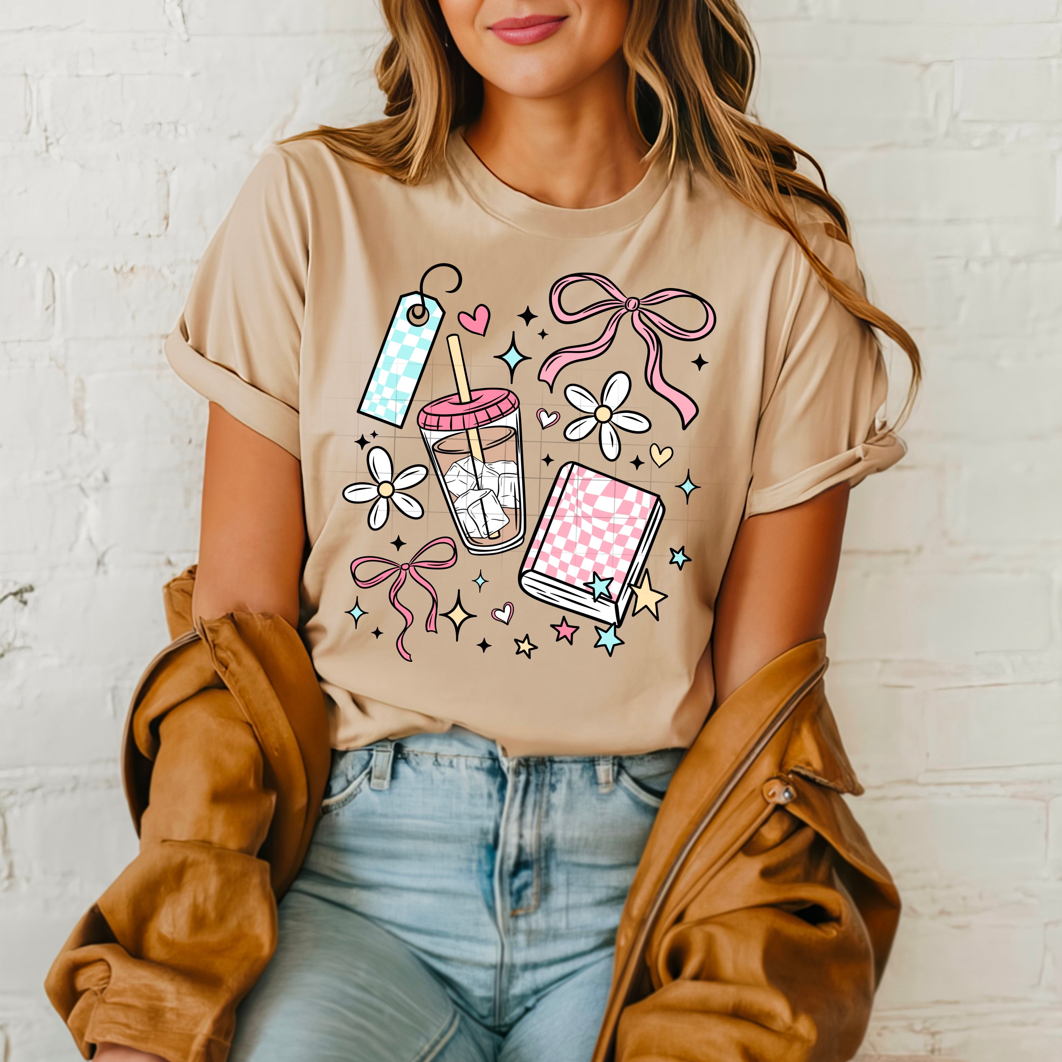 Girly Bow Book Collage