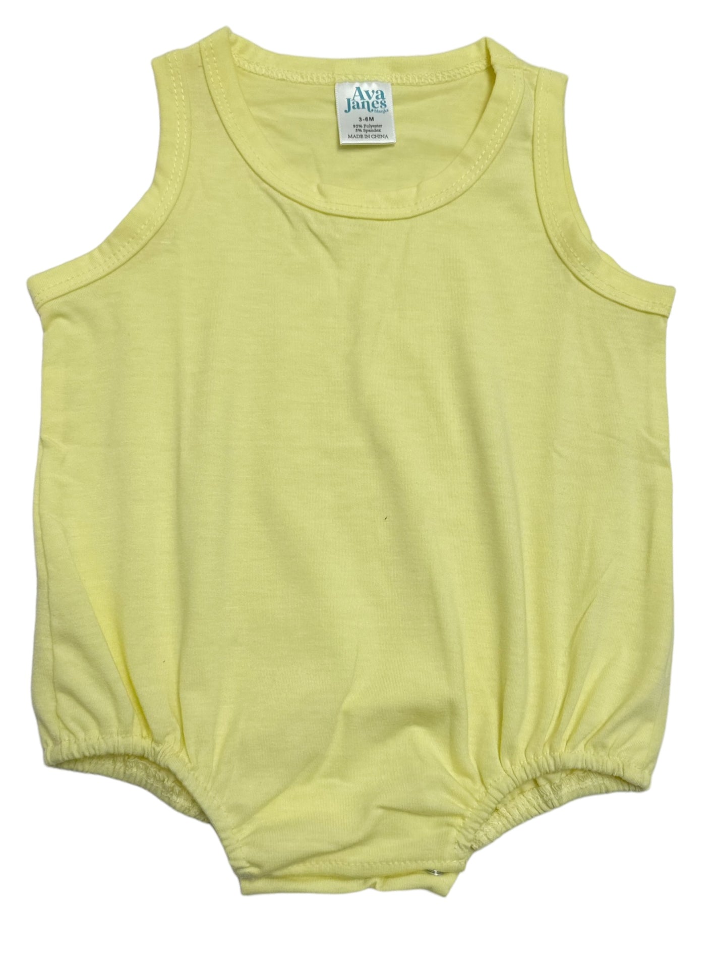 Tank Baby Bubble Romper Sublimation – Ava Jane's Blanks