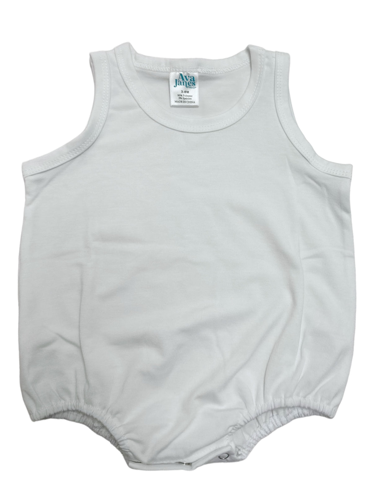Tank Baby Bubble Romper Sublimation – Ava Jane's Blanks