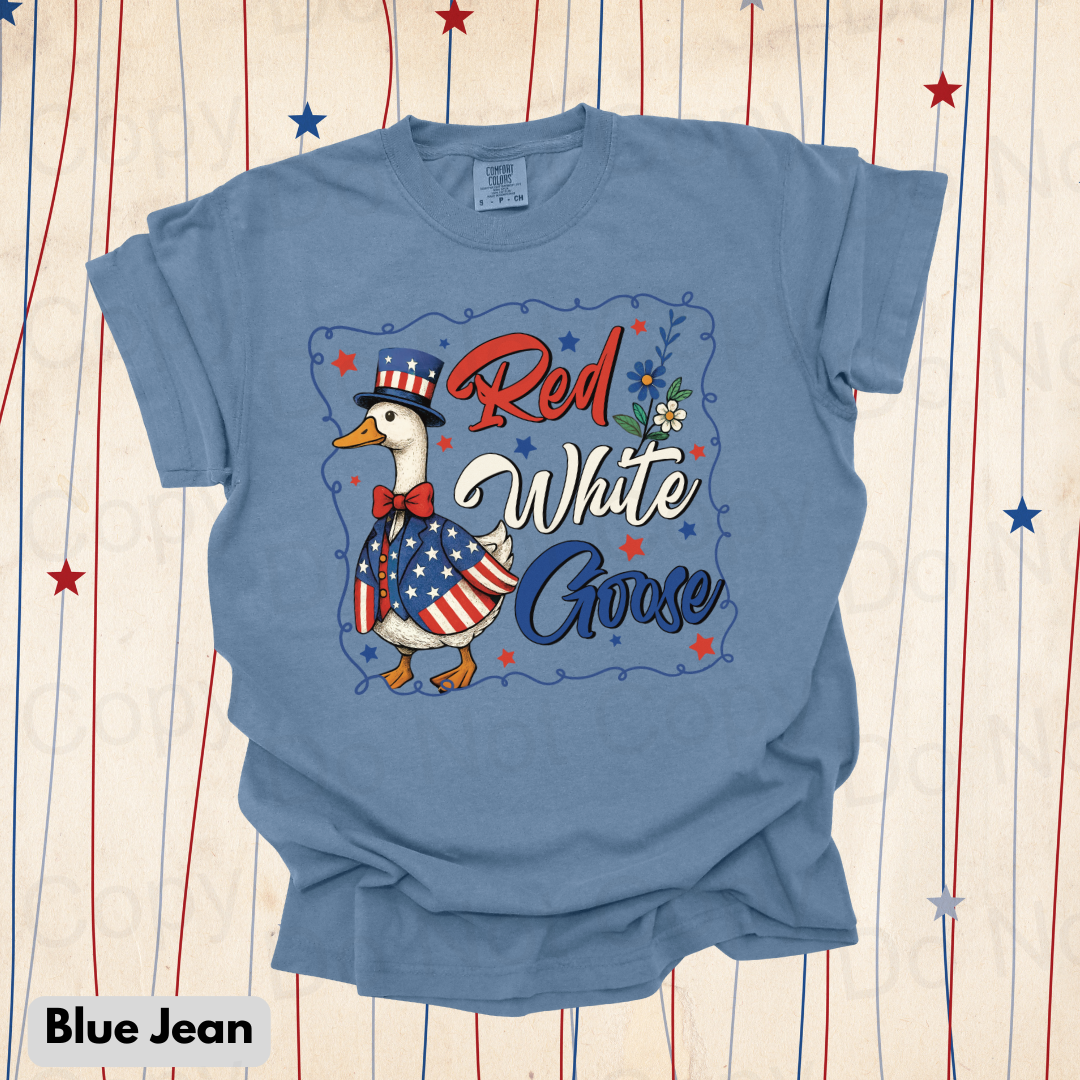 Red, White, Goose
